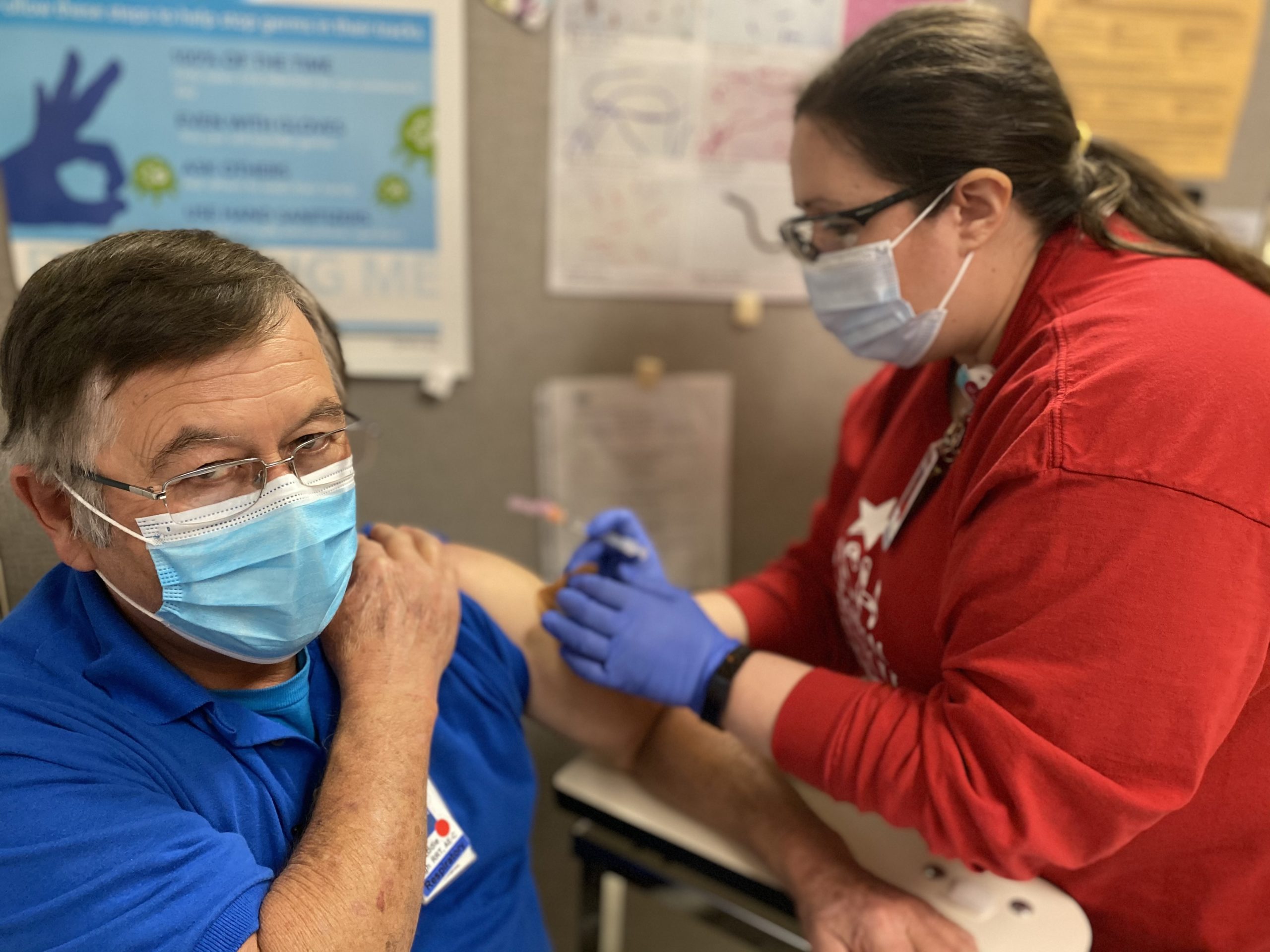 OCH Administers First COVID-19 Vaccinations to High-Risk Staff - OCH